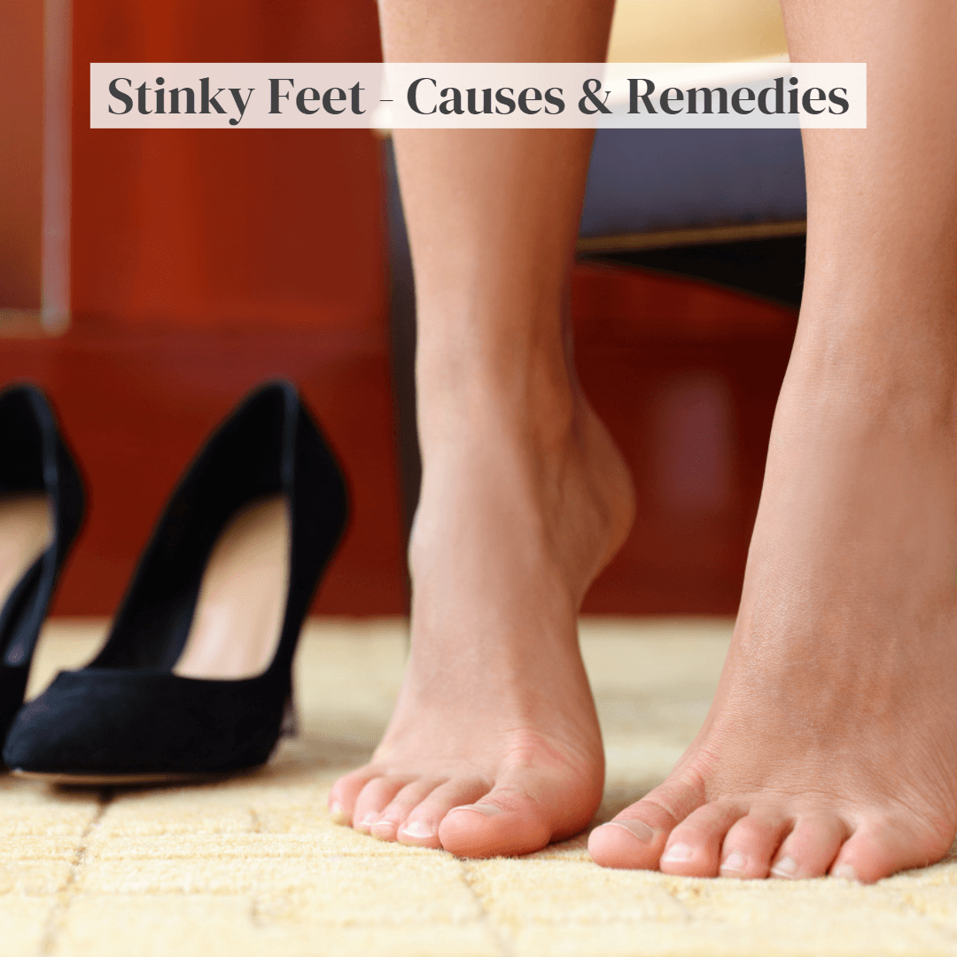 Stinky Feet - Causes & Remedies – LuxaDerme